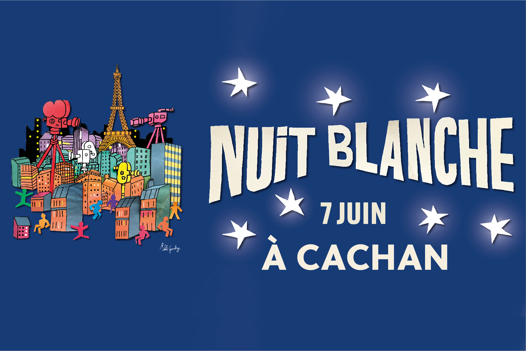 Nuit Blanche à Cachan : flânerie cinématographique sous les étoiles ...